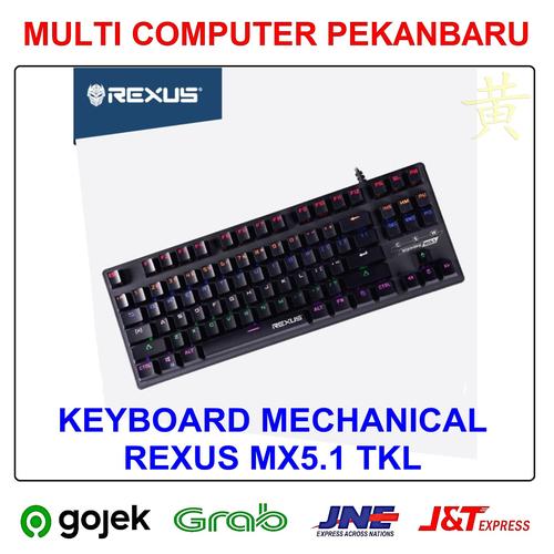Jual Rexus Legionare MX5.1 Rainbow TKL Mechanical Keyboard - Rexus MX5 ...