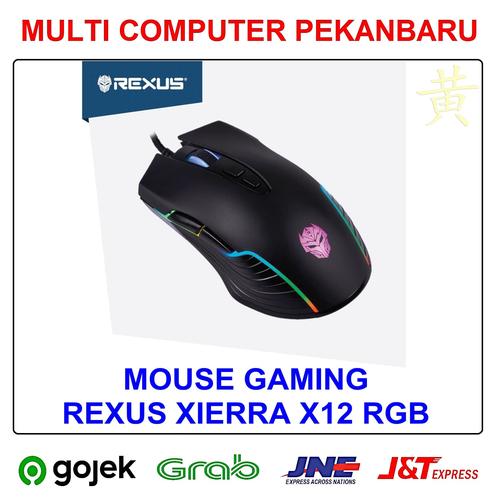 Jual Rexus Mouse Gaming Xierra X12 - Rexus X 12 - Kota Pekanbaru ...
