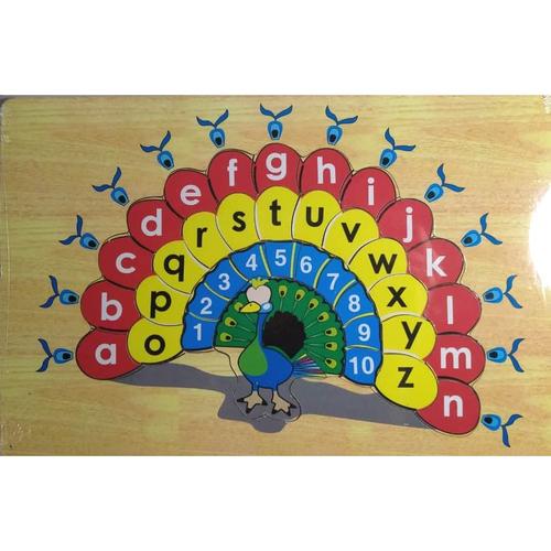 Jual PUZZLE GAMBAR MERAK ABJAD / ALFABET DAN ANGKA EDUKASI UNTUK ANAK ...