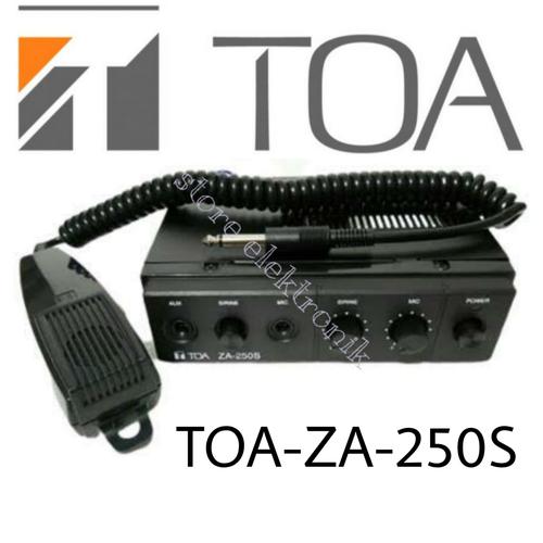Jual Amplifier Toa ZA250S Ampli Mobil Toa ZA-250-S Original Toa Galva ...