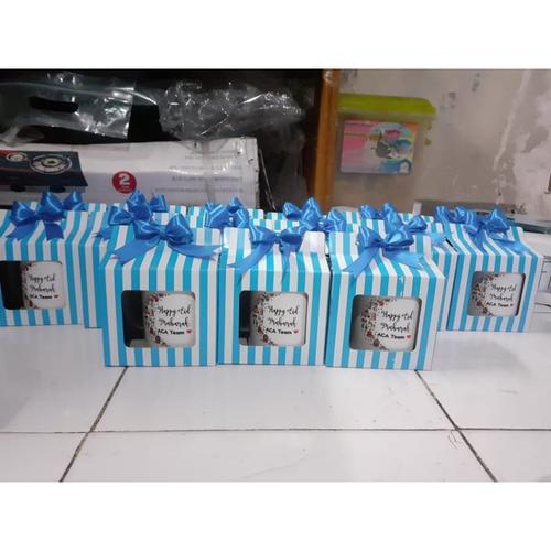 Jual Mug custom + Box Warna - Biru - Jakarta Selatan - pongky mug ...