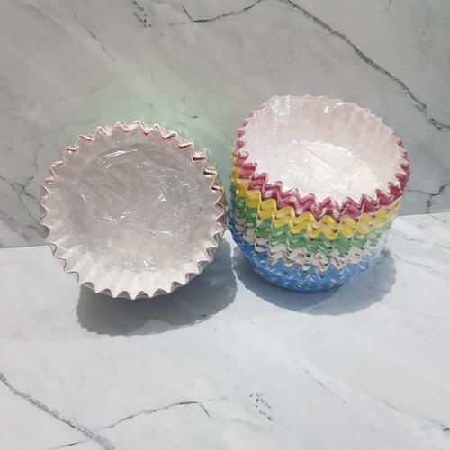 Jual paper cup roti / kertas roti bulat (warna random) - Random ...