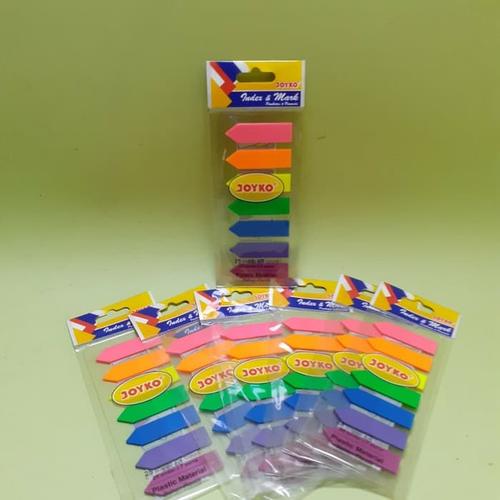 Jual Pembatas Buku Sticky Notes page marker plastik Joyko - Kota Depok ...