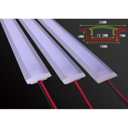 Jual ALUMINIUM LED STRIP SAYAP /HOUSING LED STRIP 1M - Jakarta Utara ...
