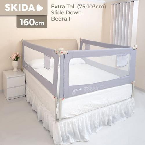 Jual Skida 160cm Extra Tall Bedrail Pagar Ranjang Kasur Bayi Bed Guard ...