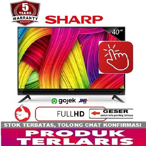 Jual SHARP LED TV 40 Inch - 40LE185 - Hitam , garansi RESMI, harga ...