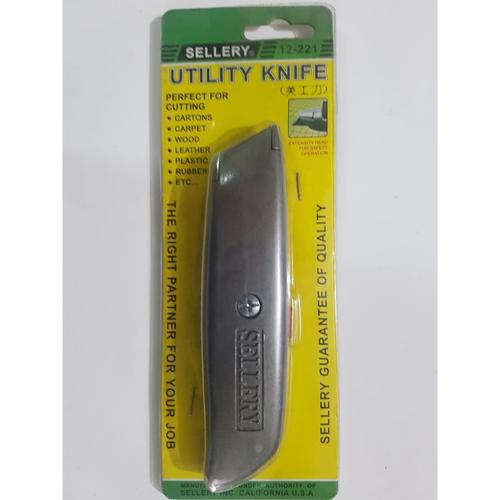 Jual Sellery 12-221 Cutter Serba Guna Body Steel Utility Heavy Duty ...
