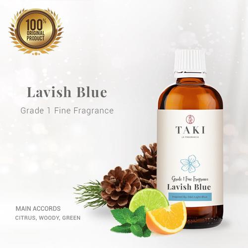 Jual [LAVISH BLUE]100ml Fine Fragrance citrus/woody/green for candle ...
