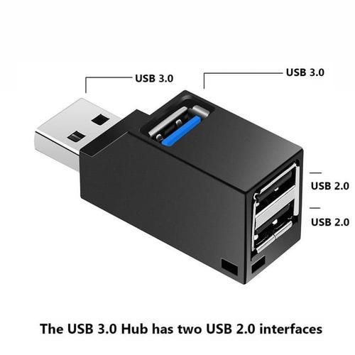 Jual USB HUB PORT 3 PORT USB 3.0 TRANSFER DATA FOR MACBOOK PC LAPTOP ...