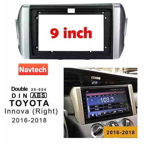 Jual Frame Head unit toyota innova reborn 9 inch/ frame double din ...