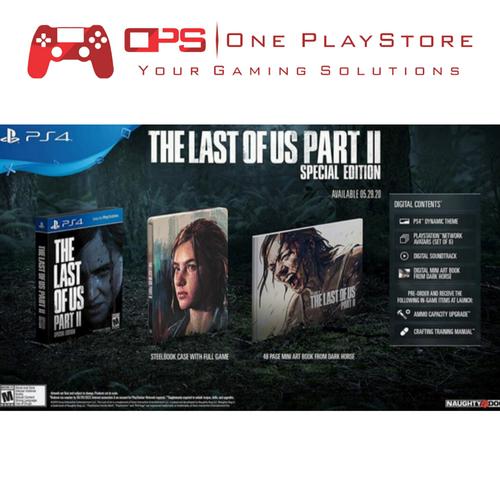 Jual PS4 The Last of Us Part II 2 Special Edition R3 (Reg 3/Asia/English) - Box Minus - Kota ...