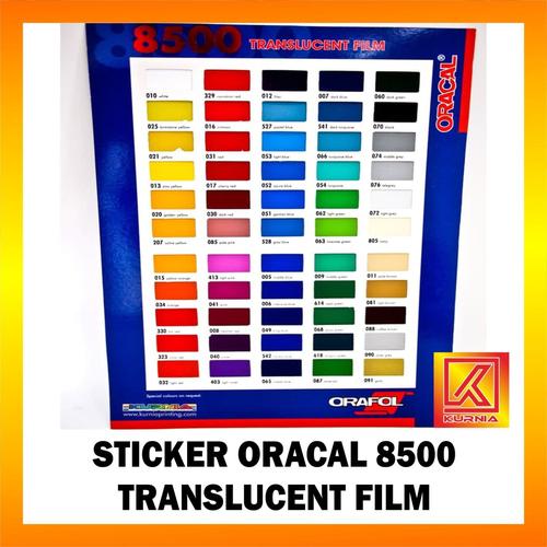 Jual STIKER ORACAL 8500 TRANSLUCENT FILM - Kota Bekasi ...