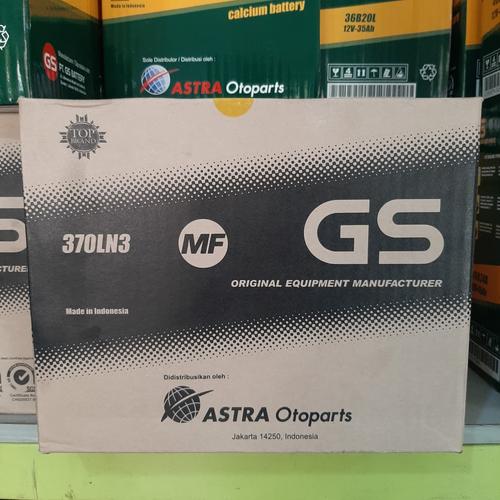 Jual AKI MOBIL GS ASTRA MF 370LN3 12V65AH OEM NEW FORTUNER / INNOVA DIESEL - Kota Tangerang ...