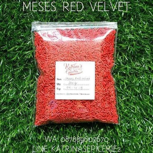 Jual meses red velvet 200 gram - rice chocolate merah Terjamin ...
