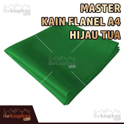 Jual Master Kain Flanel A4 Dark Green Hijau Tua - Jakarta Utara - The ...