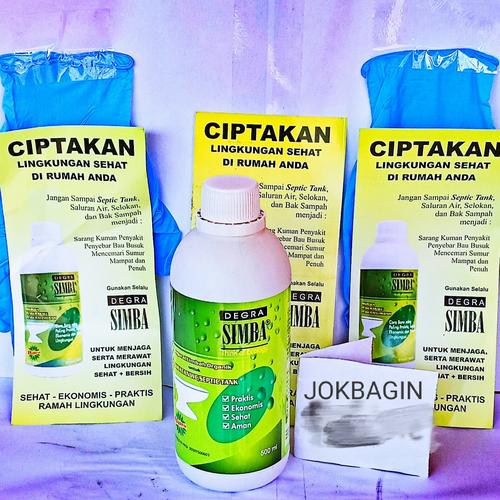 Jual Degra Simba Obat Septic Tank Penuh, Saluran Mampet dan Air ...