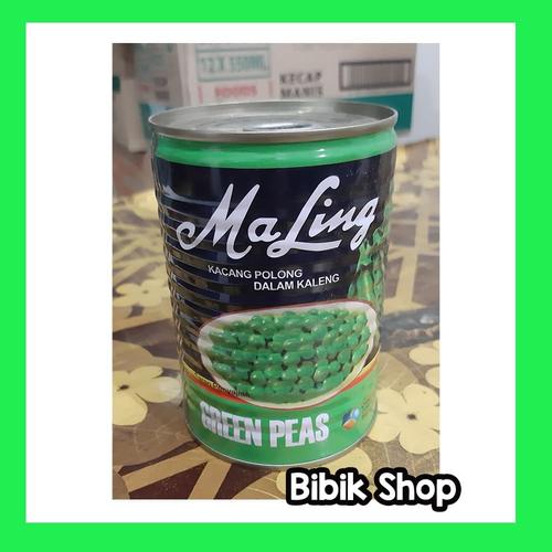 Jual Ma Ling Maling Green Peas Kacang Polong Kaleng 397 g - Kota Blitar ...