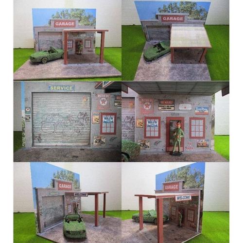 Jual DIY Papercraft Pola Diorama Garage 02 - Kota Bandung - dearbest ...