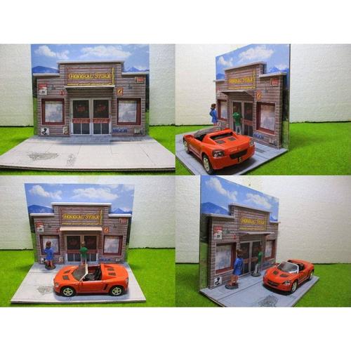 Jual DIY Papercraft Pola Diorama Toko General - Kota Bandung ...