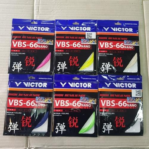 Jual VICTOR VBS 66 Nano Senar Badminton VBS 66 Nano ORIGINAL - Putih ...