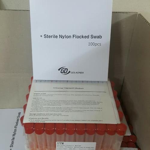 Jual VTM Swab PCR (UTM) universal transport medium, GDL KOREA - Kota ...