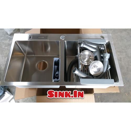 Jual LARIS Bak Cuci Piring 2 Lubang Set Westafel Kitchen Sink Murah ...