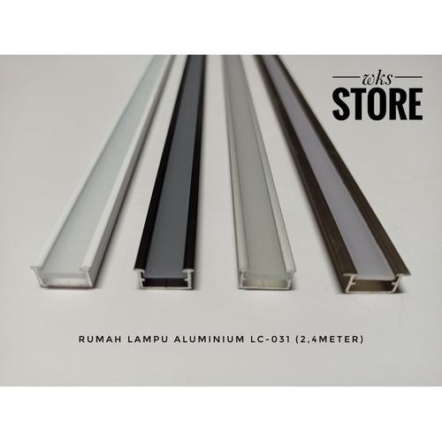 Jual List Rel Rumah Lampu LED Strip Alumunium Acrylic - Putih - Kota ...