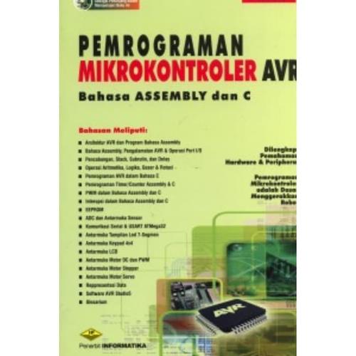 Jual TERMURAH Buku Pemrograman Mikrokontroler AVR - Bahasa Assemby dan ...