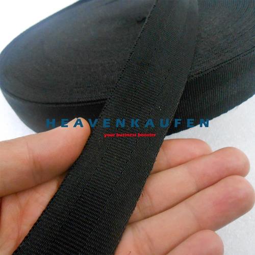 Jual Tali Webbing Hitam Lebar 3 cm Motif Seatbelt Meteran - Kota Malang ...