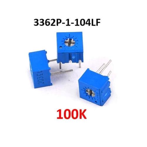 Jual 3362P Trimpot variabel resistor Presisi 3362 P 104 100k Ohm ...