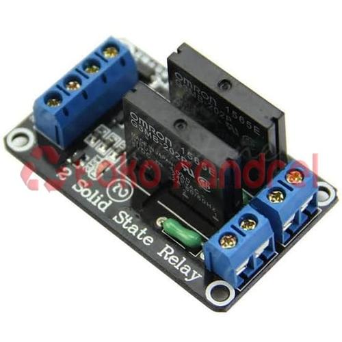 Jual Relay Module Omron 2 Channel 5 Volt For Arduino And Raspberry Pi ...