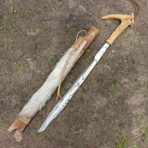 Jual Mandau Dayak Khas Kalimantan - Kab. Banjar - khas Martapura ...