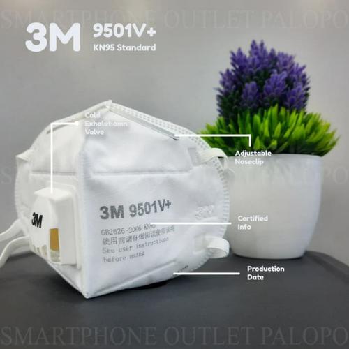 Jual Masker 3M 9501V+ Original asli 1000% - Kota Makassar - Abadicell ...