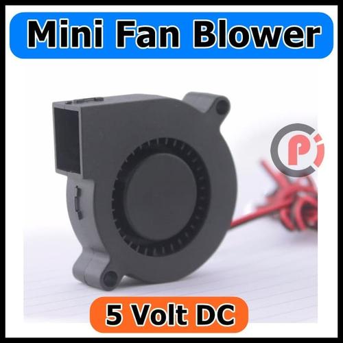 Jual Mini Blower Fan DC 5V Kipas Keong Brushless Cooler Angin Radiator ...