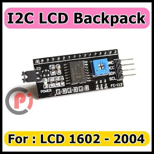 Jual I2C LCD Backpack Interface Board For 1602 LCD Display - Kota Medan ...