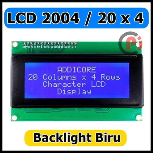 Jual LCD 2004 20x4 4x20 backlight BLUE Biru Display - Kota Medan - Pi ...