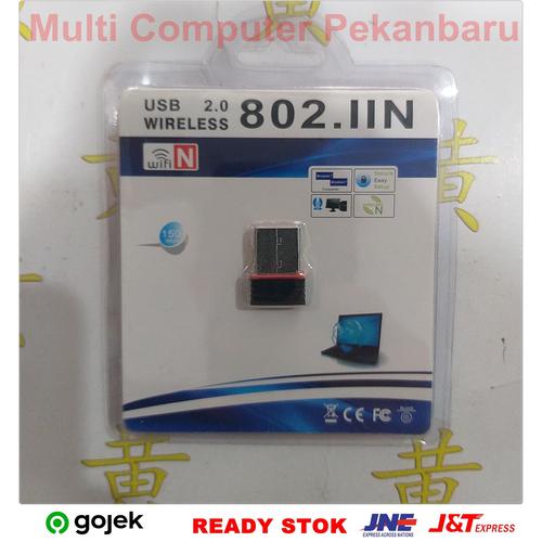 Jual USB Wireless Nano - USB Wifi Mini - Wire less Adapter - Kota ...