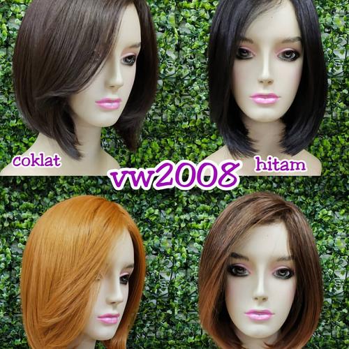 Jual WIG BOB PENDEK WANITA VW2008 (bisa CUCI CATOK) - PIRANG - Jakarta ...