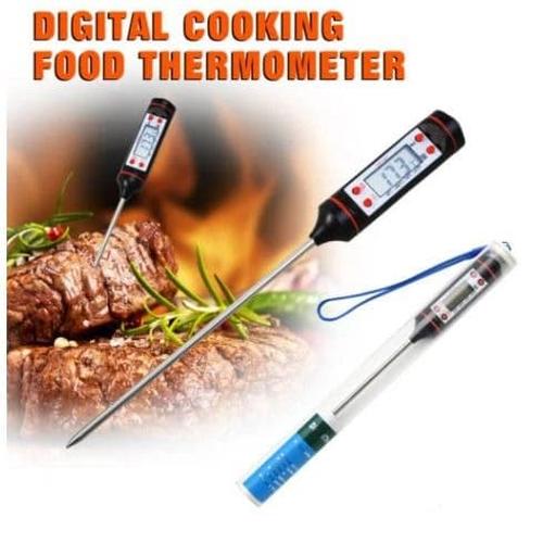 Jual Termometer Makanan Minuman BBQ Air Obat - Digital Food Thermometer ...