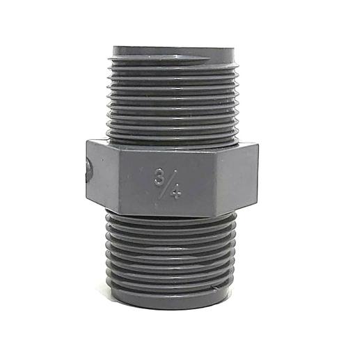 Jual DOUBLE NEPEL PLASTIK / PVC 3/4" INCH X 3/4" INCH - DOBEL NIPPLE ...