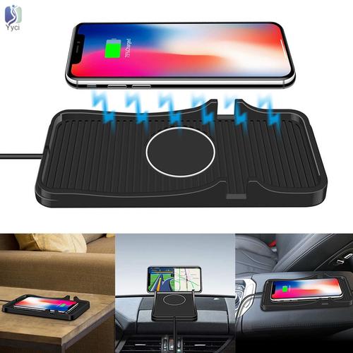Jual Mobil YY Pad Charger Wireless Fast Charging Bahan Silikon Anti ...