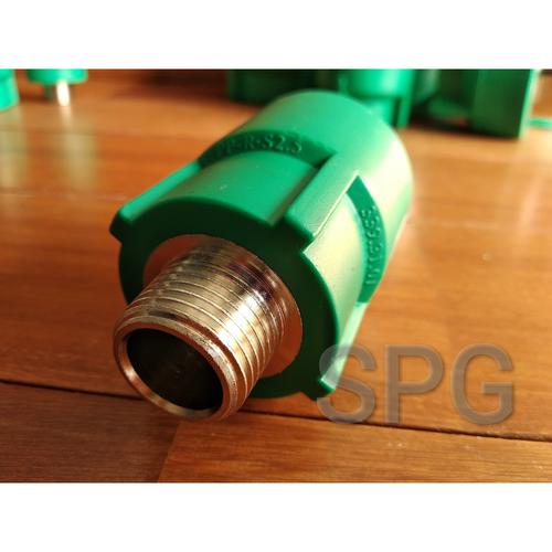 Jual Sock Drat Luar PPR 1 x 1/2 inch Sok Male Thread Adapter SDL Pipa ...