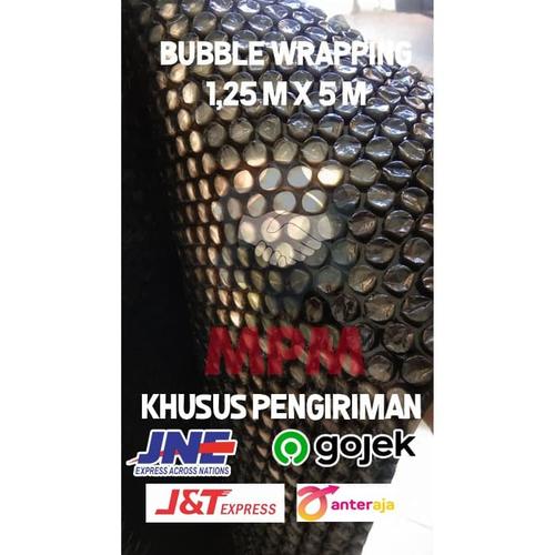 Jual TERMURAH Bubble Wrapping Hitam Plastik Wraping Buble Plastik Wrap ...