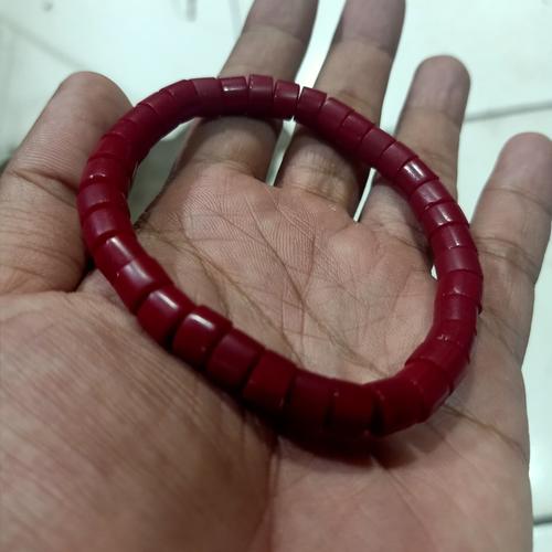 Jual Warisan Paman Gelang Batu Marjan Merah Bombai Natural - Kota ...
