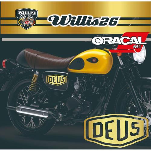 Jual Sticker Deus Cutting Stiker KAWASAKI W175 - Kab. Garut - willis 26 ...