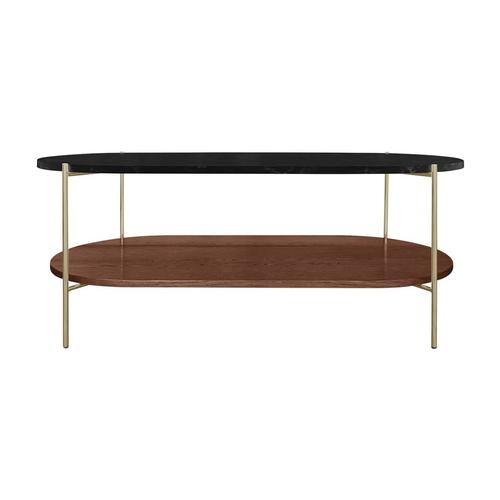 Promo Meja Kopi - Nestudio Marcello Coffee Table - Black Marble Cicil 0 ...