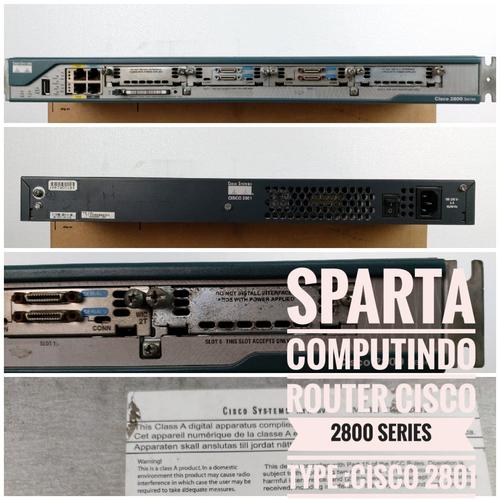 Jual ROUTER CISCO 2800 series Type :CISCO 2801 second - Jakarta Timur ...