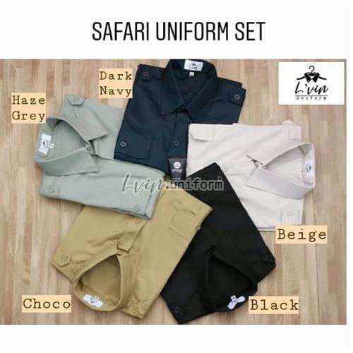 Jual Baju seragam safari /baju seragam supir driver/ baju pemda/ satpam ...
