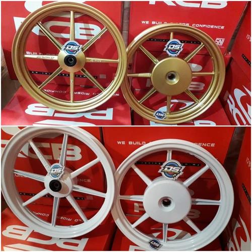 Jual Velg RCB Palang 8 Motor Matic Honda Putih-Gold Racing Boy SP811 ...