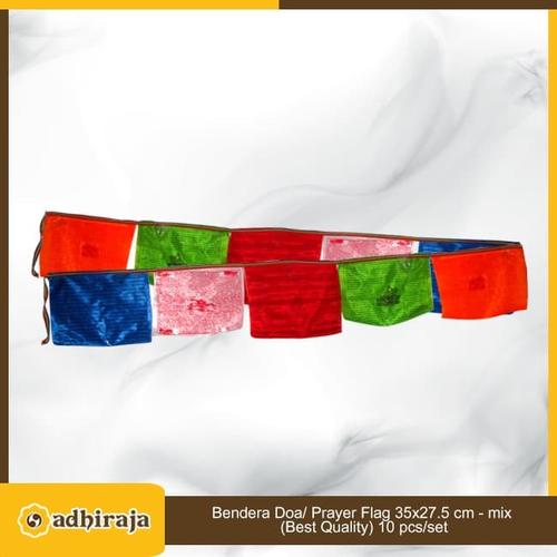 Jual Bendera Doa/ Prayer Flag 35x27.5 cm - mix (Best Quality) 10 pcs ...